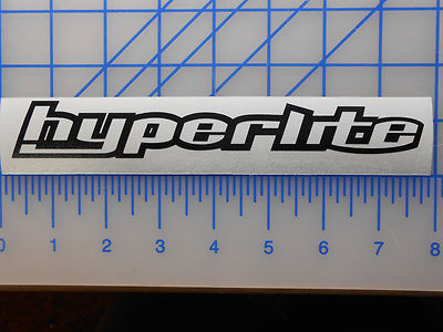 Hyperlite Wakeboards Decal Sticker 7.5" 11" 18" 23" Wakeskate Bindings ...