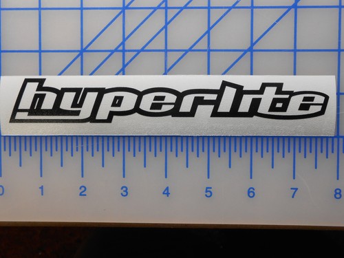 Hyperlite Wakeboards Decal Sticker 7.5" 11" 18" 23" Wakeskate Bindings ...