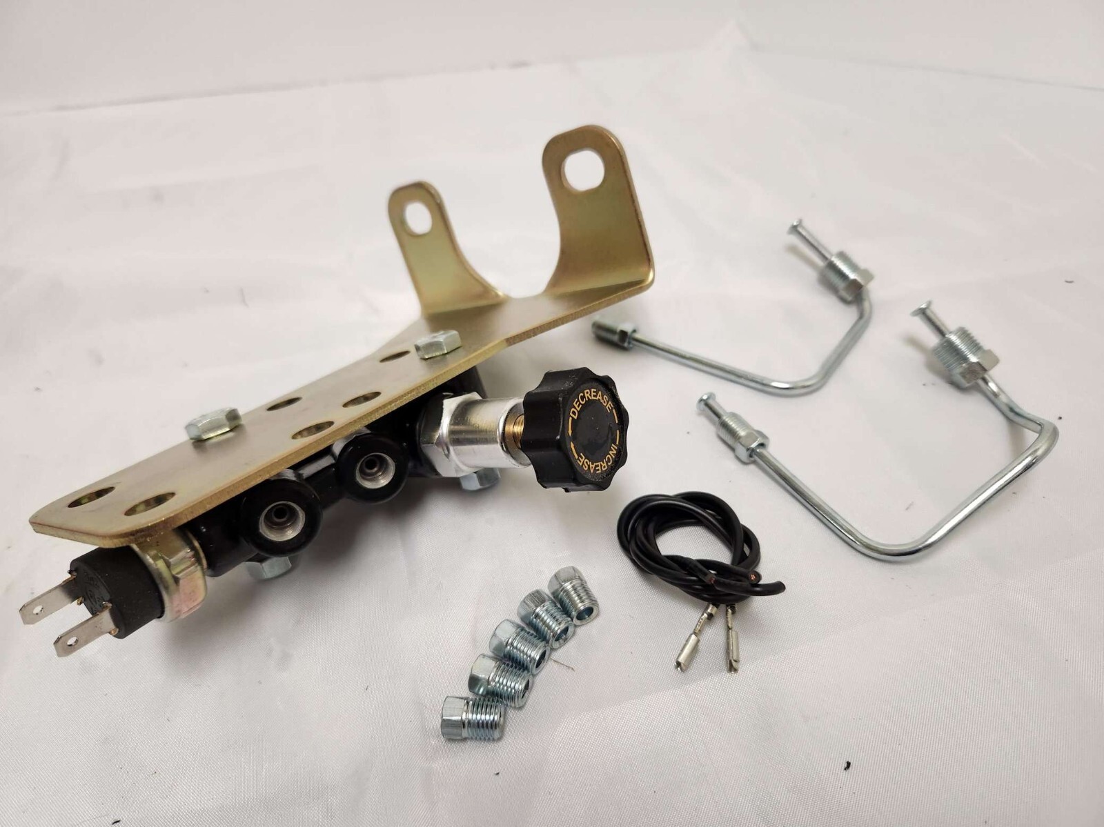 Universal Bottom Mount Adjustable Proportioning Valve Kit with Bracket ...