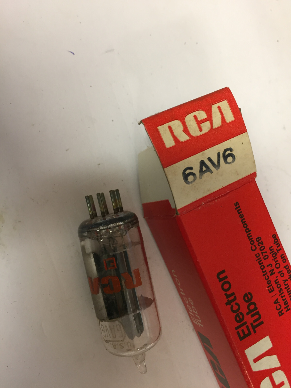 6AV6 RCA VINTAGE TUBE | eBay