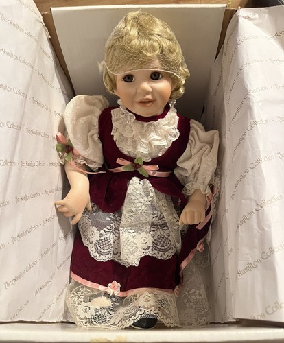 Sandra Kuck Doll Christmas Carol Hamilton Collection RARE Hand Painted ...