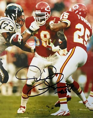 Derrick Thomas Signed 8x10 Photo Kansas City Chiefs reprint ! | eBay