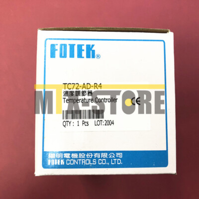 1pcs New FOTEK Temperature Controller TC-72-AD-R4 | eBay
