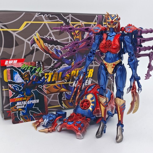 TransArt Toys TA Transformation BWM-08 Blackarachnia Metal Black Widow ...