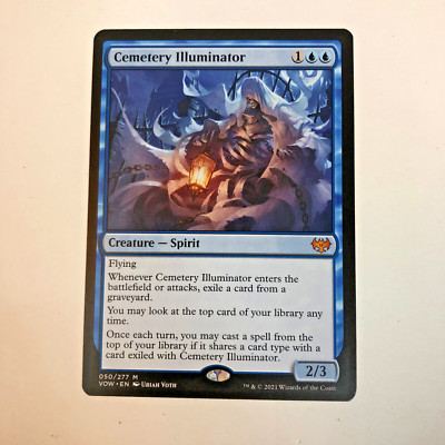 Magic the Gathering MTG Innistrad: Crimson Vow: CEMETERY ILLUMINATOR ...