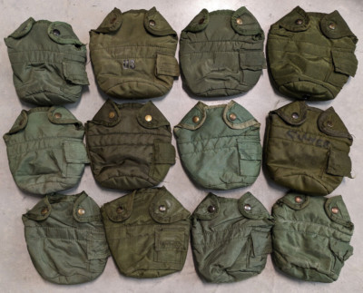 x2 VTG US Military ALICE LC-2 Water Canteen Cover Pouch OD or Ranger ...