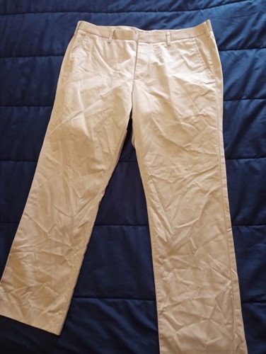 Bonobos Wednesday Pants Mens 36x30 Tan Slim Straight Relaxed Weekday ...