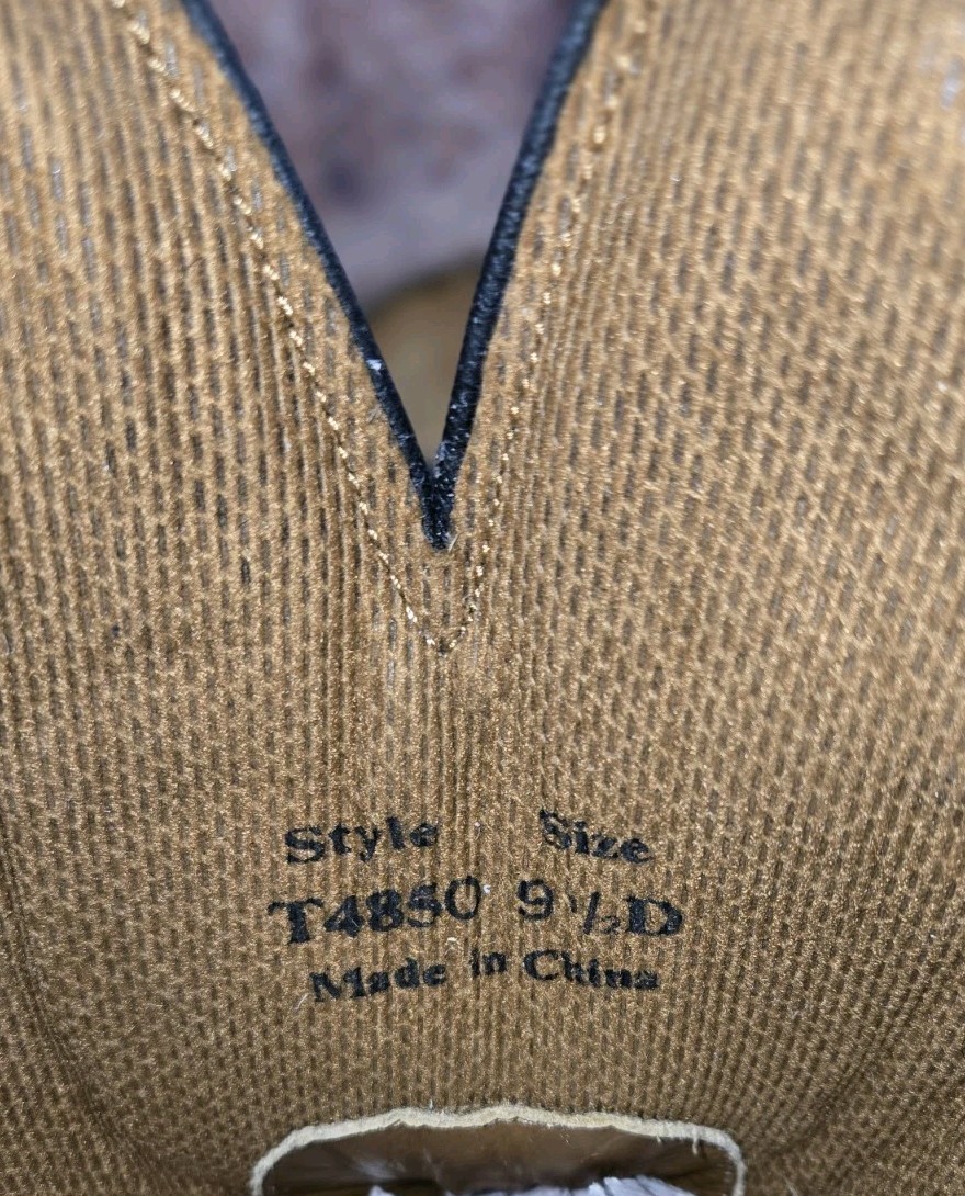 Men's Cowboy Western Boot Tony Lama Teny Lama Boot Sneakers 9.5 D ...