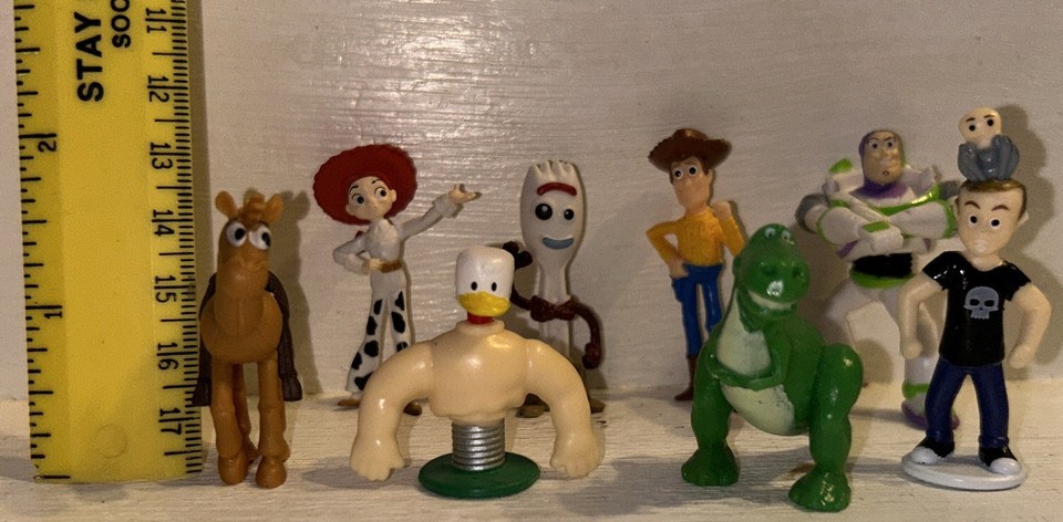 8 Disney Pixar Toy Story Lot Characters Mini Figures Toys Including ...