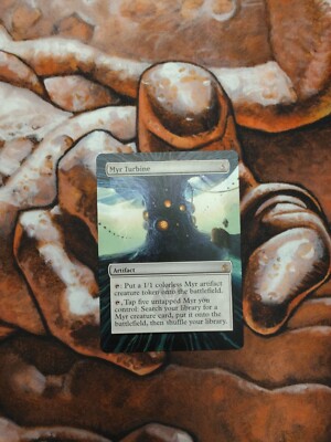 Magic the Gathering Myr Turbine Hand Painted Unique Custom MTG Alter | eBay