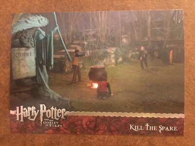 Kill The Spare 83 Harry Potter Goblet Of Fire Trading Card | eBay