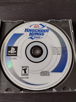 Knockout Kings 2001 (Sony PlayStation 1, 2000) Disc Only, Tested ...