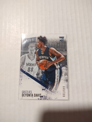 2016-17 Panini Day - Rookies #66 Deyonta Davis /699 (RC)(PWE)(02) | eBay