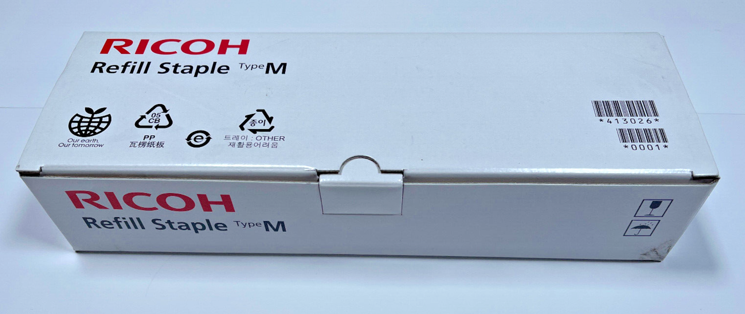 Ricoh 413026 Refill Staple Cartridges Type M for sale online | eBay