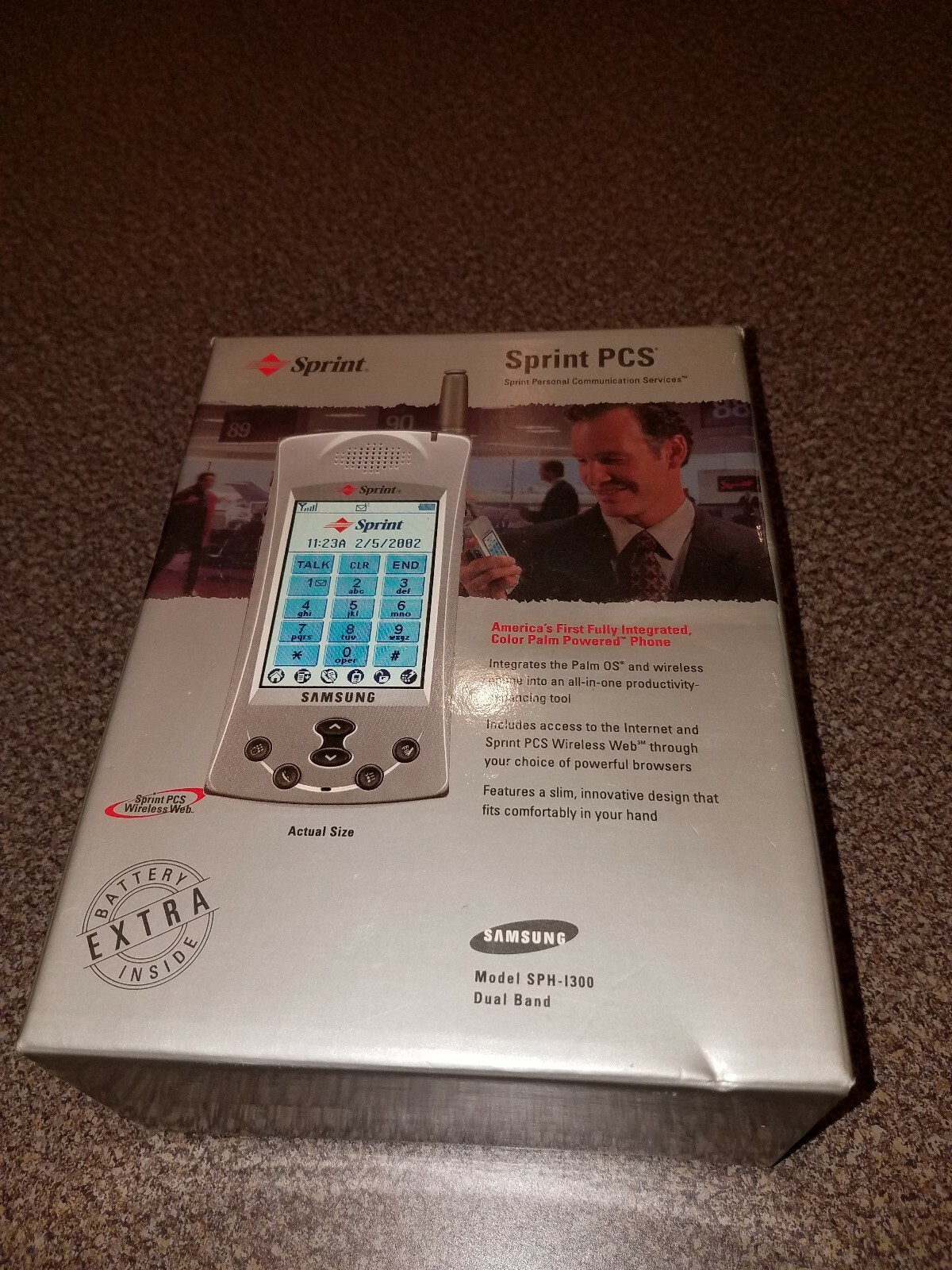 Samsung SPH i300 Sprint pda cellphone...BRAND NEW Vintage collection ...