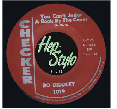 45Re BO DIDDLEY "You Can't Judge a Book By The Cover" '62 Classic Blues ...