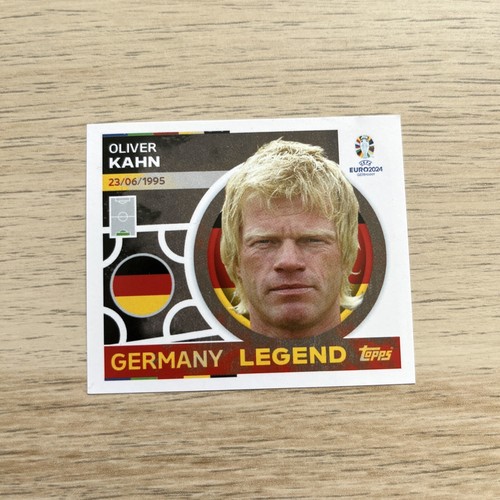 Topps Sticker Fußball EM Euro 2024 Nr. GER 19: Oliver Kahn Legend ...