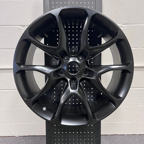 20" SATIN BLACK HELLCAT SRT DDHC STYLE WHEELS RIMS FITS 5X127 DODGE ...
