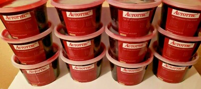 (PACK 12) TRANSGEL RED-AUTOTTEC HIGH TEMP GREASE (14 OZ EACH tub) (SAFE ...