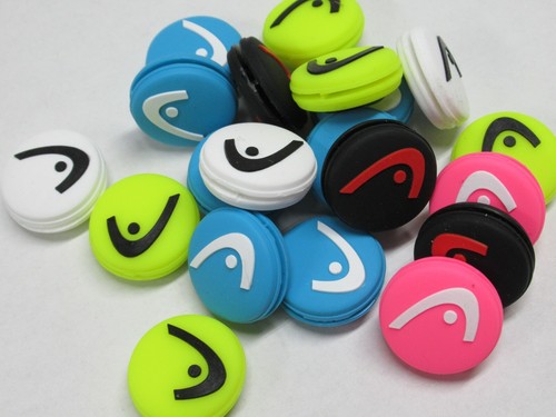 2X HEAD "PRO DAMP" VIBRATION DAMPENERS FOR TENNIS RACQUETS (CHOOSE ...