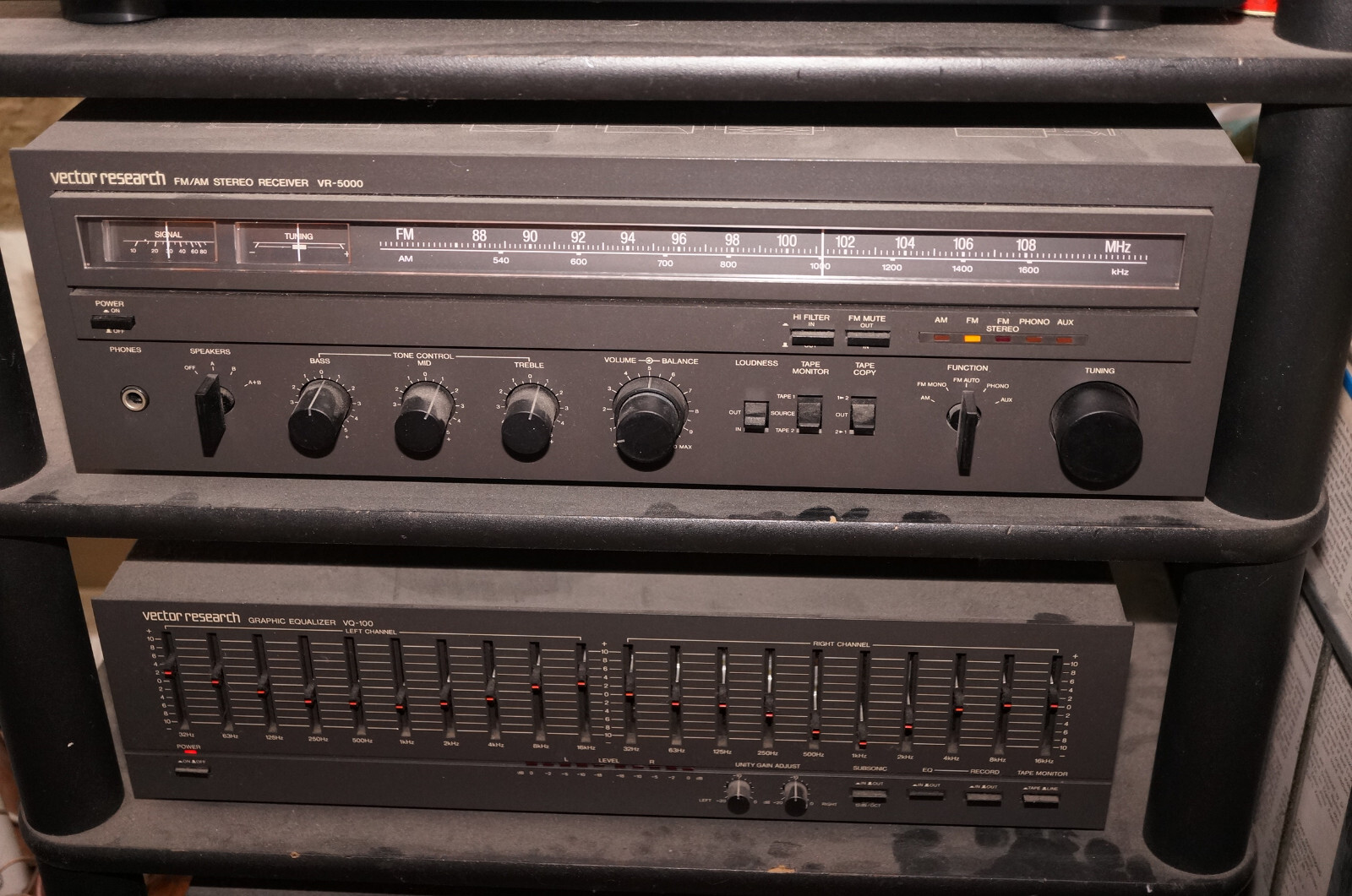 Vector Research VR-5000 AM/FM Stereo Receiver w/Equalizer AS-IS | eBay