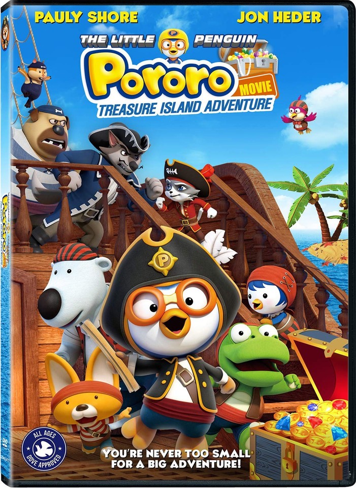 Pororo: Treasure Island Adventure (DVD) Shore Pauly Heder Jon ...
