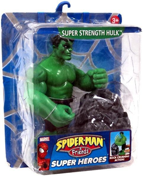 Spiderman & Friends Super Heroes Super Strength Hulk New Factory Sealed ...