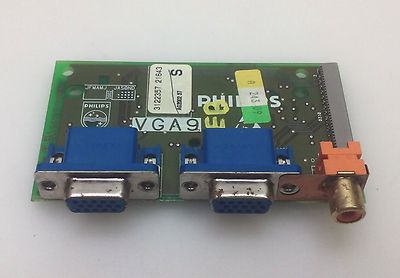 Philips 42FD9954/17S VGA 9 Input Board 312235721643 | eBay