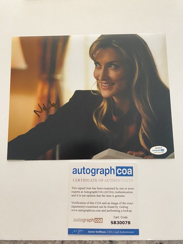 Natascha McElhone “Designated Survivor” Auto Signed Alex Kirkman 8x10 ...