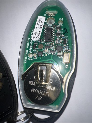 ASTROSTART KEYLESS ENTRY REMOTE KEYFOB ALARM TRANSMITTER J5F-TX60A ...