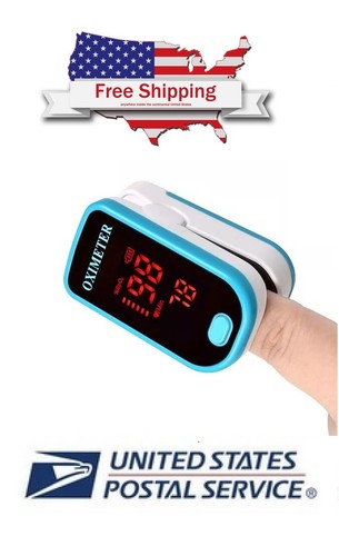 FDA Finger Pulse Oximeter Blood Oxygen Sensor O2 SpO2 Monitor Heart ...