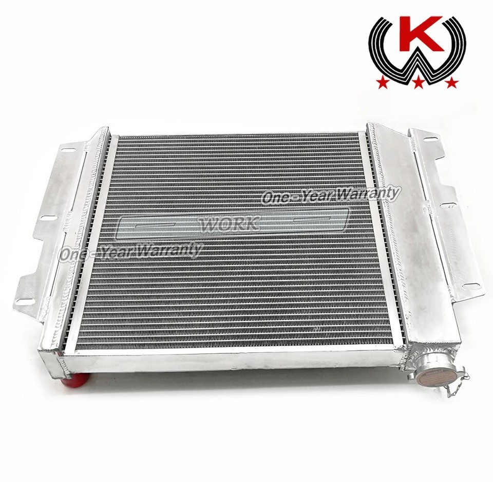 Aluminum Radiator For 1987-2006 Jeep Wrangler TJ YJ Chevy V8 Swap ...