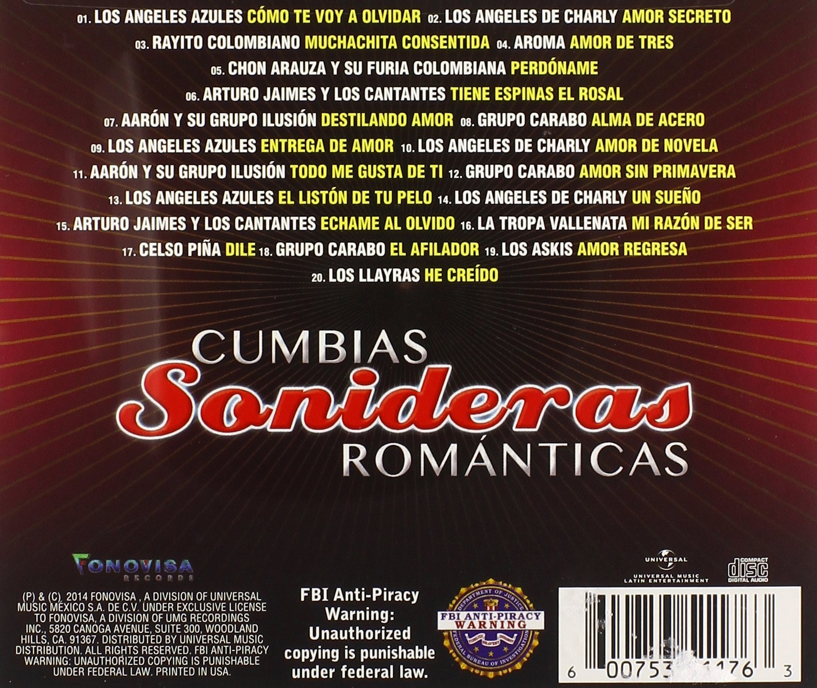 Cumbias Sonideras Romanticas Cumbias Sonideras Romanticas / (CD ...