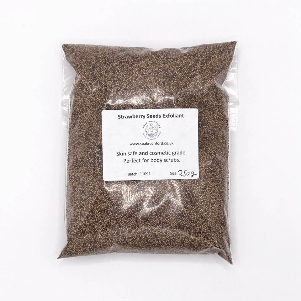 Strawberry Seeds Exfoliant Cosmetic Grade Body Scrub Soap Butter Making ...