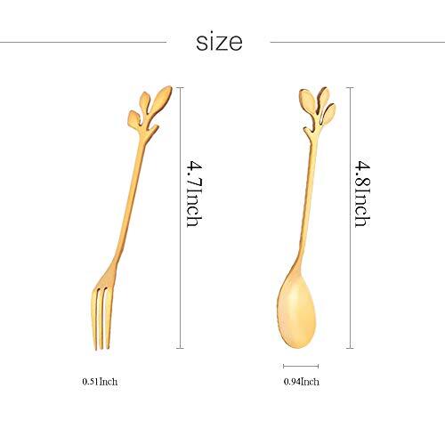 12packstainless Steel Creative Coffee Spoon Soup Spoons Sugar Spoons ...