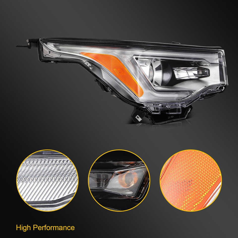 Right Passenger Side For 2017-2019 GMC Acadia Headlight Assembly [LED ...