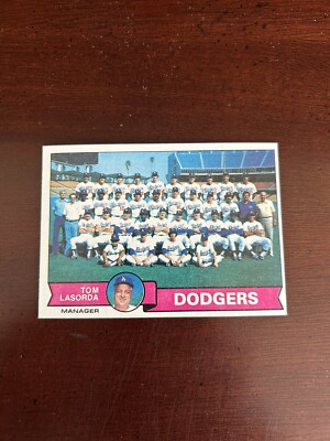 1979 Topps #526 LA Dodgers Team Cklist Lasorda Mgr Garvey Cey Dusty ...