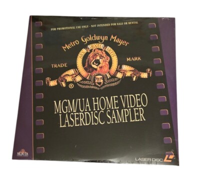 New Sealed MGM/UA Home Video Laserdisc Sampler Disc LD Laser Disc | eBay