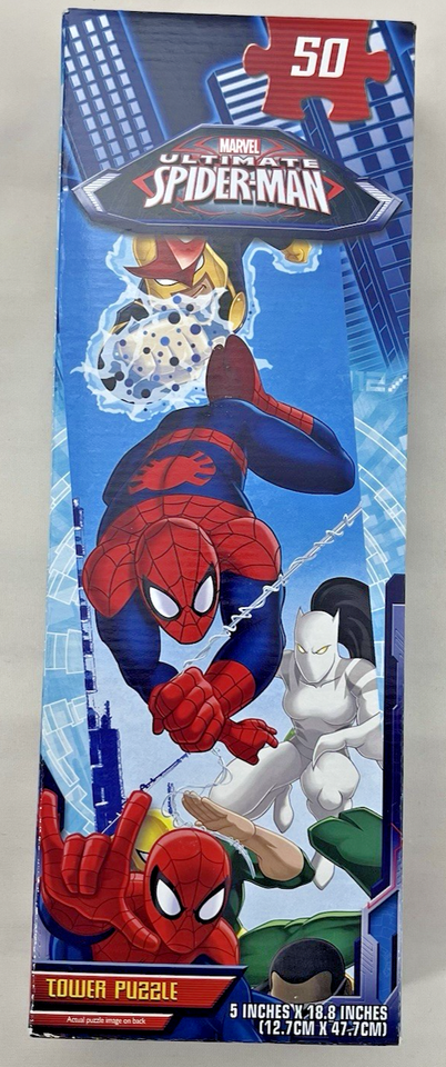 Lot Of 5 Children's Puzzles. Various Batman, Spider-Man,Star Wars, TMNT ...