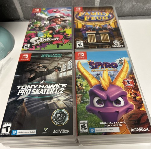 Nintendo Switch OEM Replacement Empty Game Cases Only Lot (17) Spyro ...