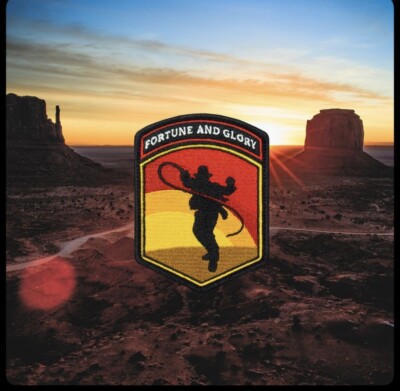 Rare Prometheus Design Werx Fortune & Glory Indiana Jones Patch Tad ...