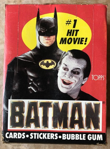 Batman Movie Series 1 Vintage Trading Wax Trading Card Box 36 Packs ...