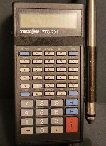 Telxon Handheld Pen Barcode Scanner PTC-701 Parts or repair. | eBay