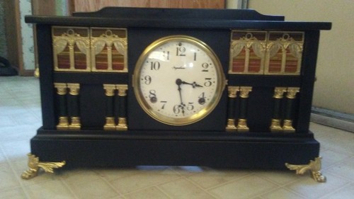 Ingraham Palace Clock Label "Copy" | eBay