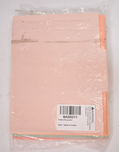 Lot of 30 File Folder Pocket Folders 4 Color Kawaii Smile Waterproof ...