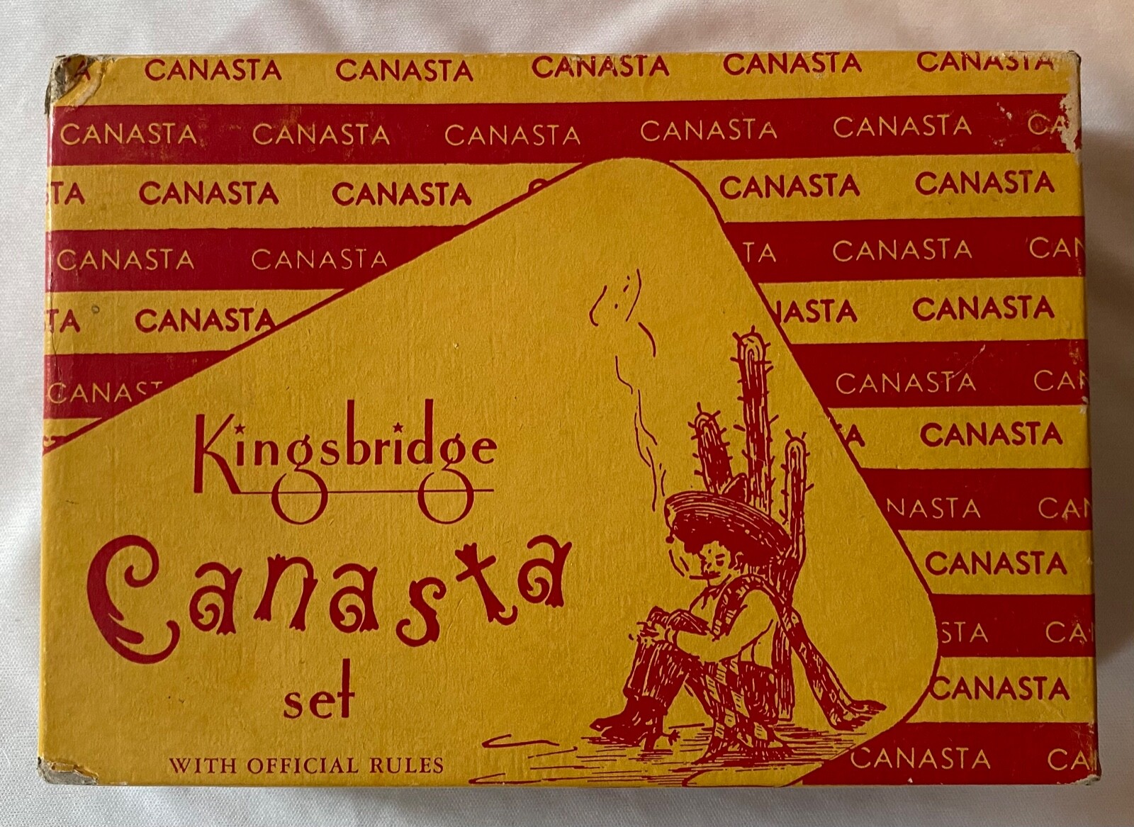 Vintage Kingsbridge Canasta Set Card Game 1950 Instructions Score ...