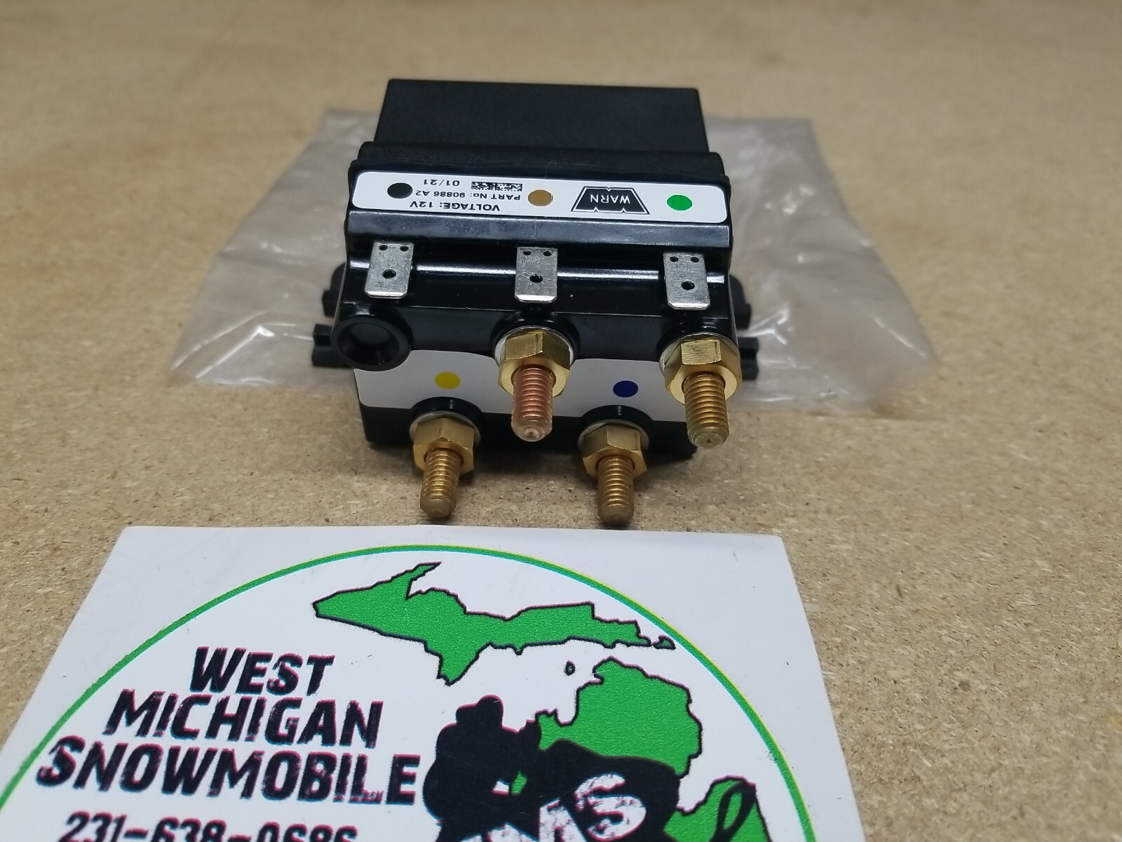 Yamaha Atv Contacter OEM BAS-H232W-00 Wolverine Yxz1000 Kodiak Grizzly ...