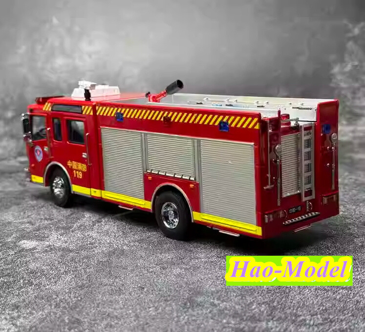 1/43 FAW Fire truck model Alloy Diecast Metal Hobby Hobby Toys ...