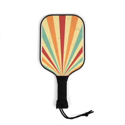 Retro Pickleball Set, 70s Style Pickleball Gear, Vintage Pickleball ...