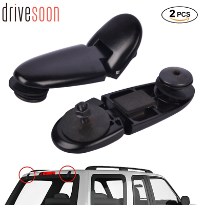 Pair Rear Back Door Tail Gate Glass Window Hatch Hinge For Ford ...